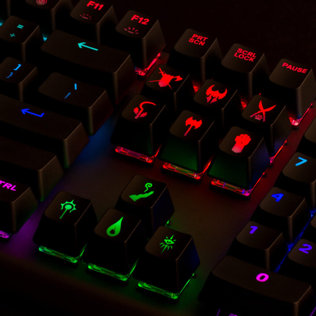 Dungeons and Dragons Class Keycap Set – RoyalKeycaps