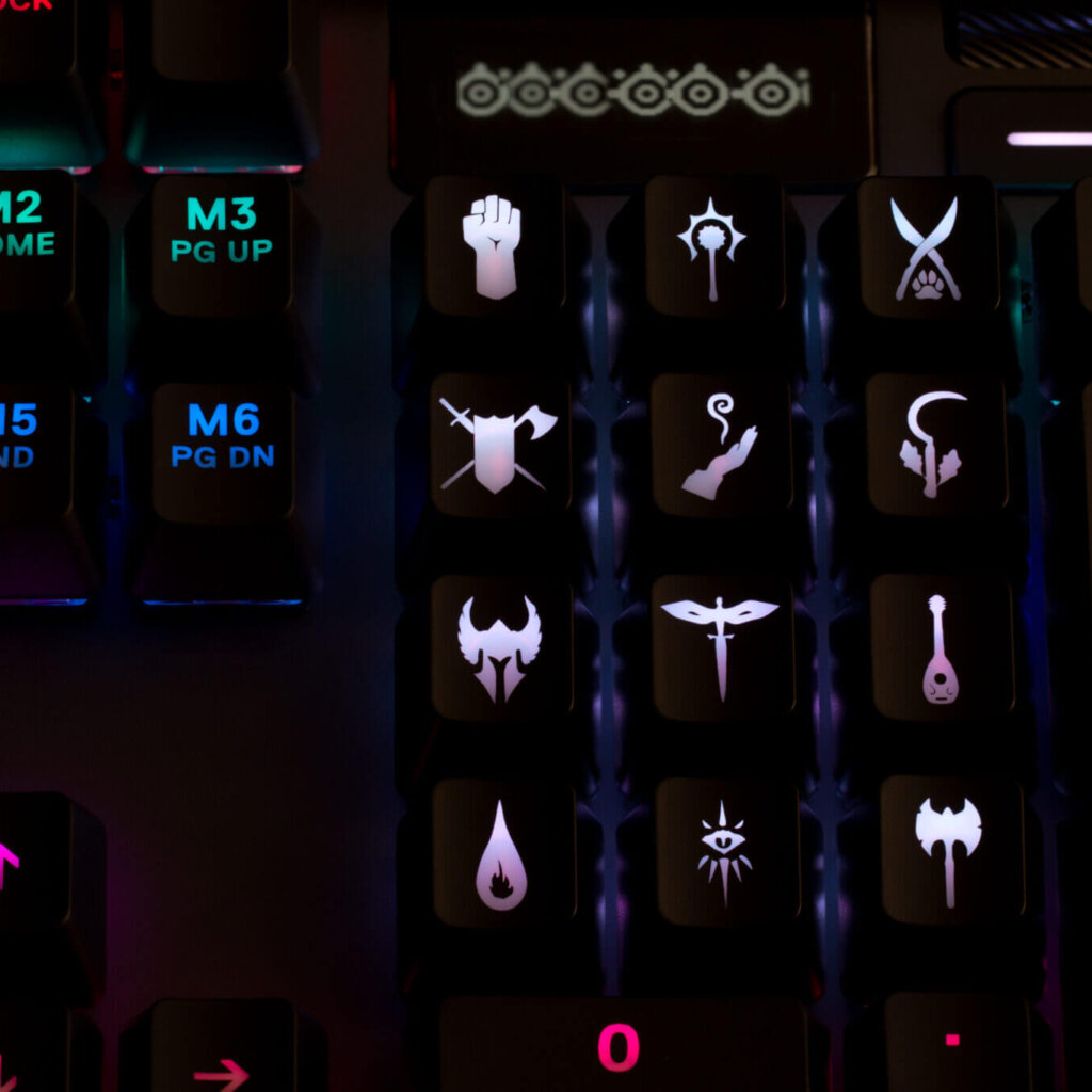 Dungeons and Dragons Class Keycap Set – RoyalKeycaps