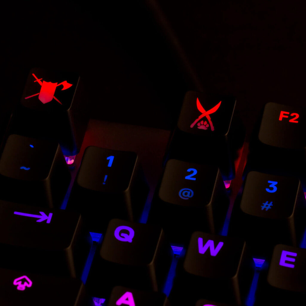 Dungeons and Dragons Class Keycap Set – RoyalKeycaps