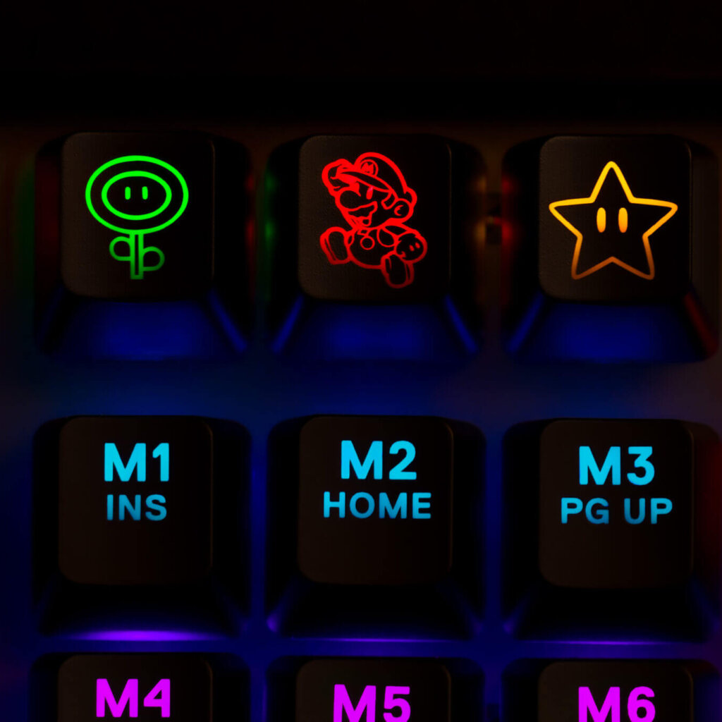 Super Mario Keycap Set – RoyalKeycaps
