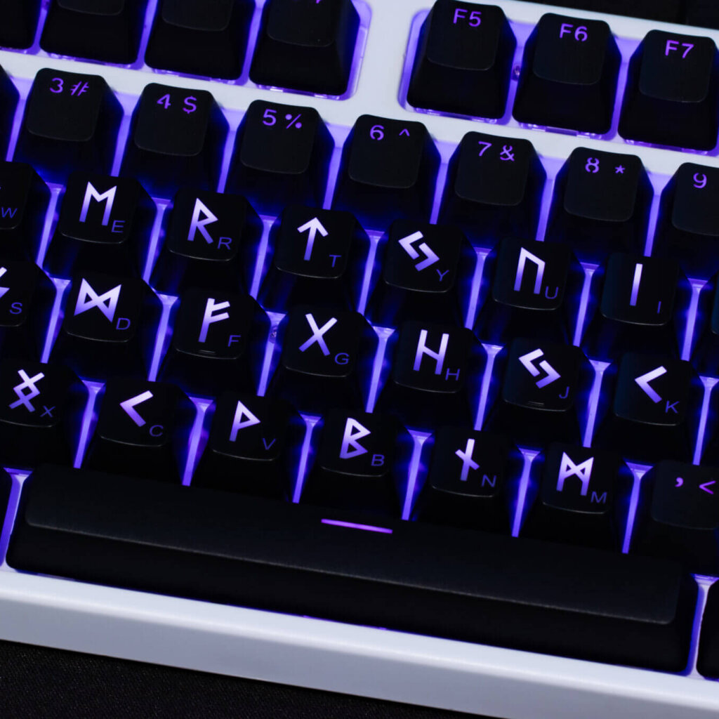 God of War Elder Futhark Runes Keycap Set – RoyalKeycaps
