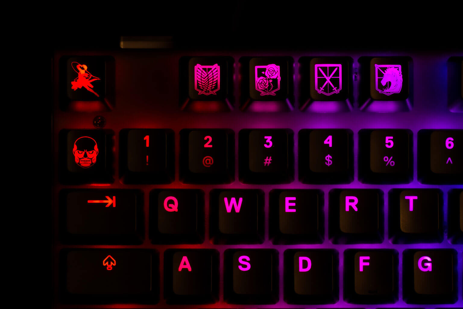 Attack On Titan Keycap Set – RoyalKeycaps