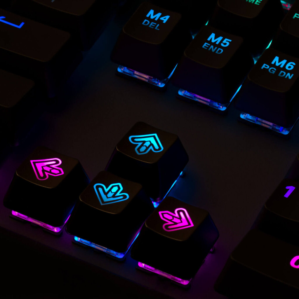 DDR Keycap Set – RoyalKeycaps