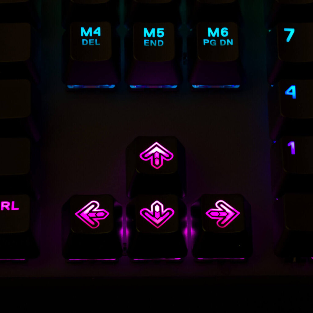 DDR Keycap Set – RoyalKeycaps