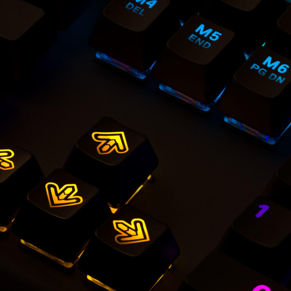 DDR Keycap Set – RoyalKeycaps