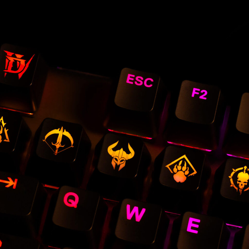 Diablo 4 Class Keycap Set – RoyalKeycaps