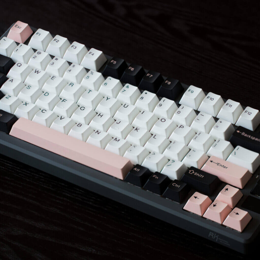 Sakura Double-Shot PBT Keycap Set – RoyalKeycaps