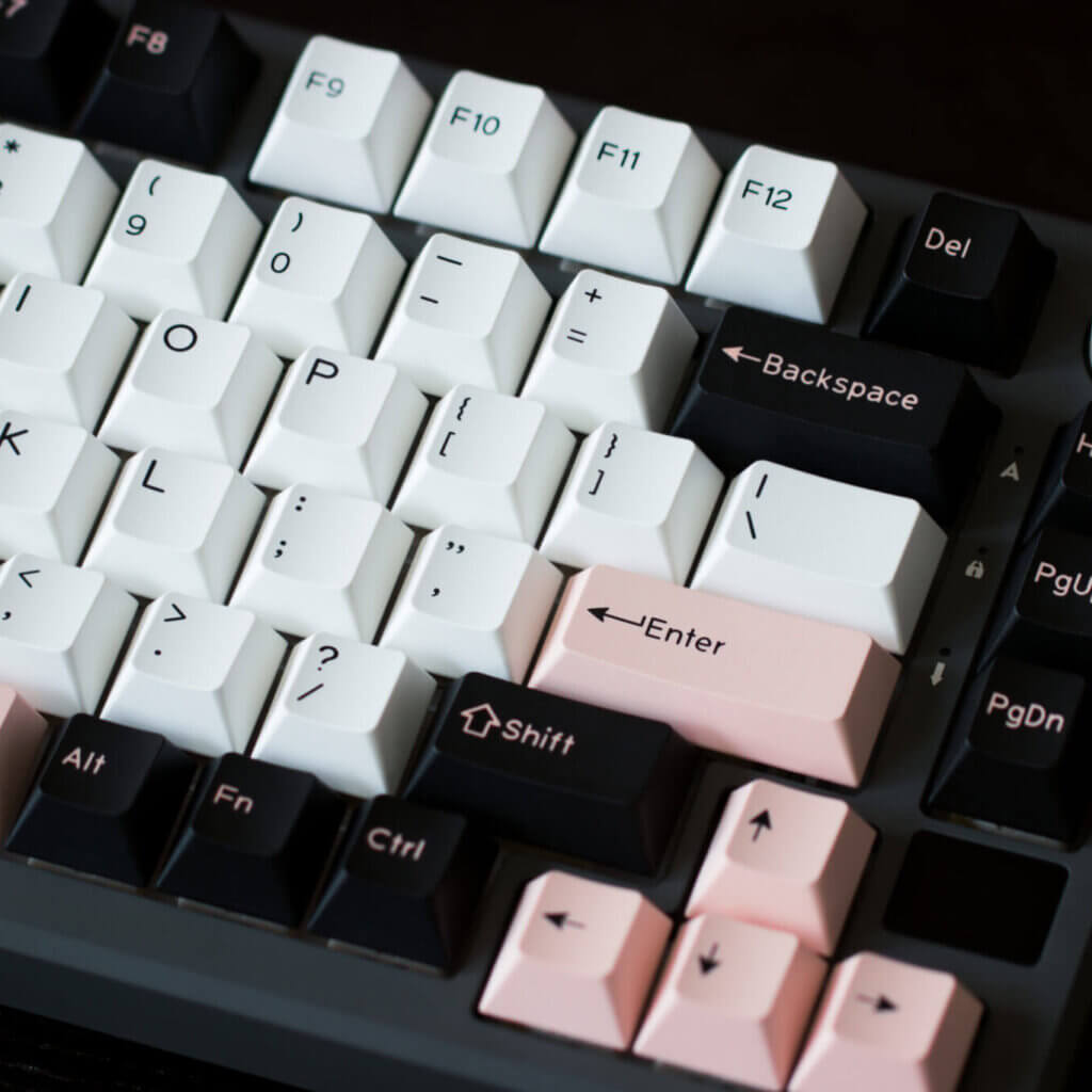 Sakura Double-Shot PBT Keycap Set – RoyalKeycaps
