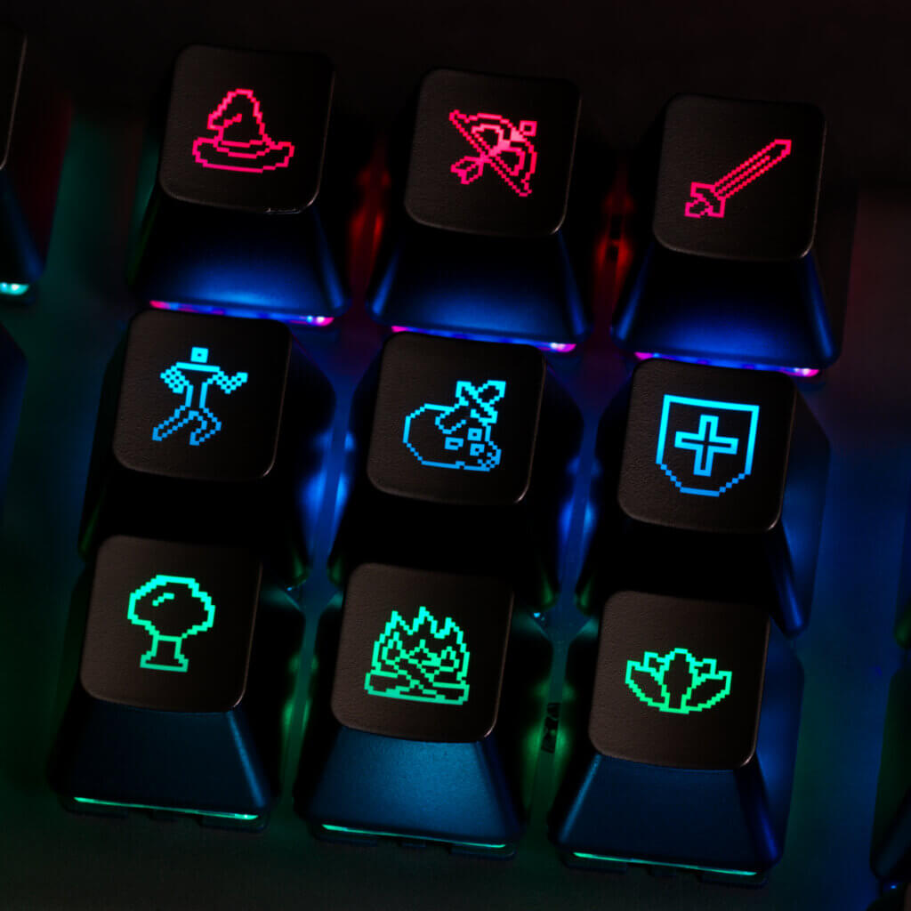Old School Runescape Keycap Set – RoyalKeycaps