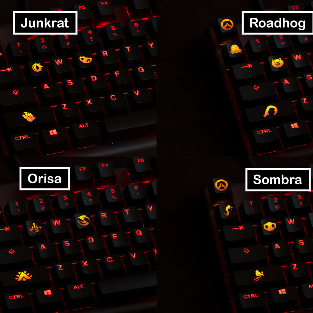 Overwatch Keycap Set – RoyalKeycaps
