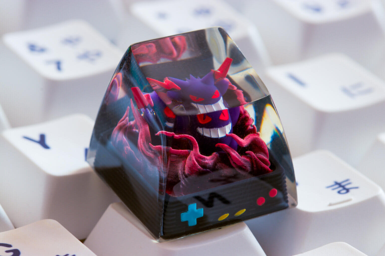 Pokemon Gengar Resin Keycap – RoyalKeycaps