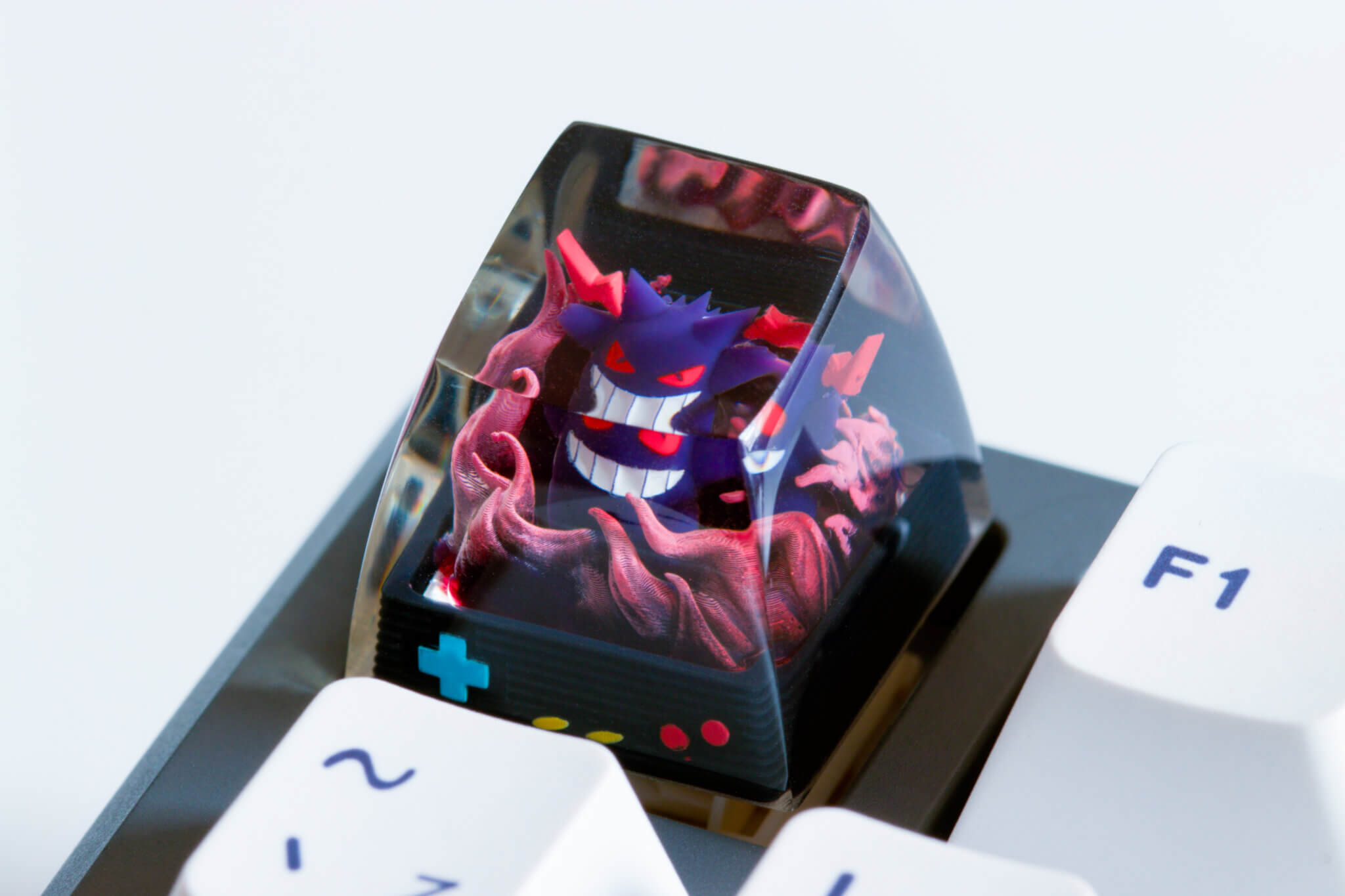 Pokemon Gengar Resin Keycap – RoyalKeycaps