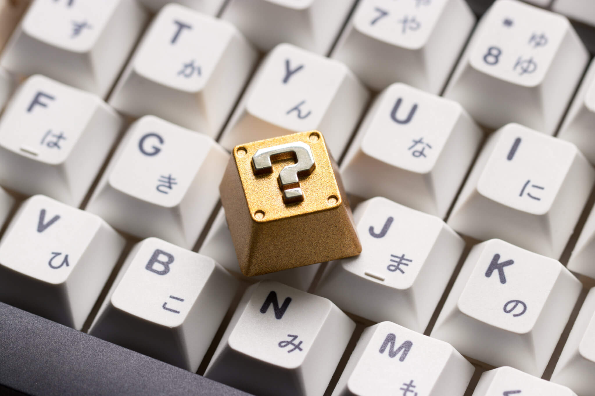 Mario Mystery Block Keycap – RoyalKeycaps