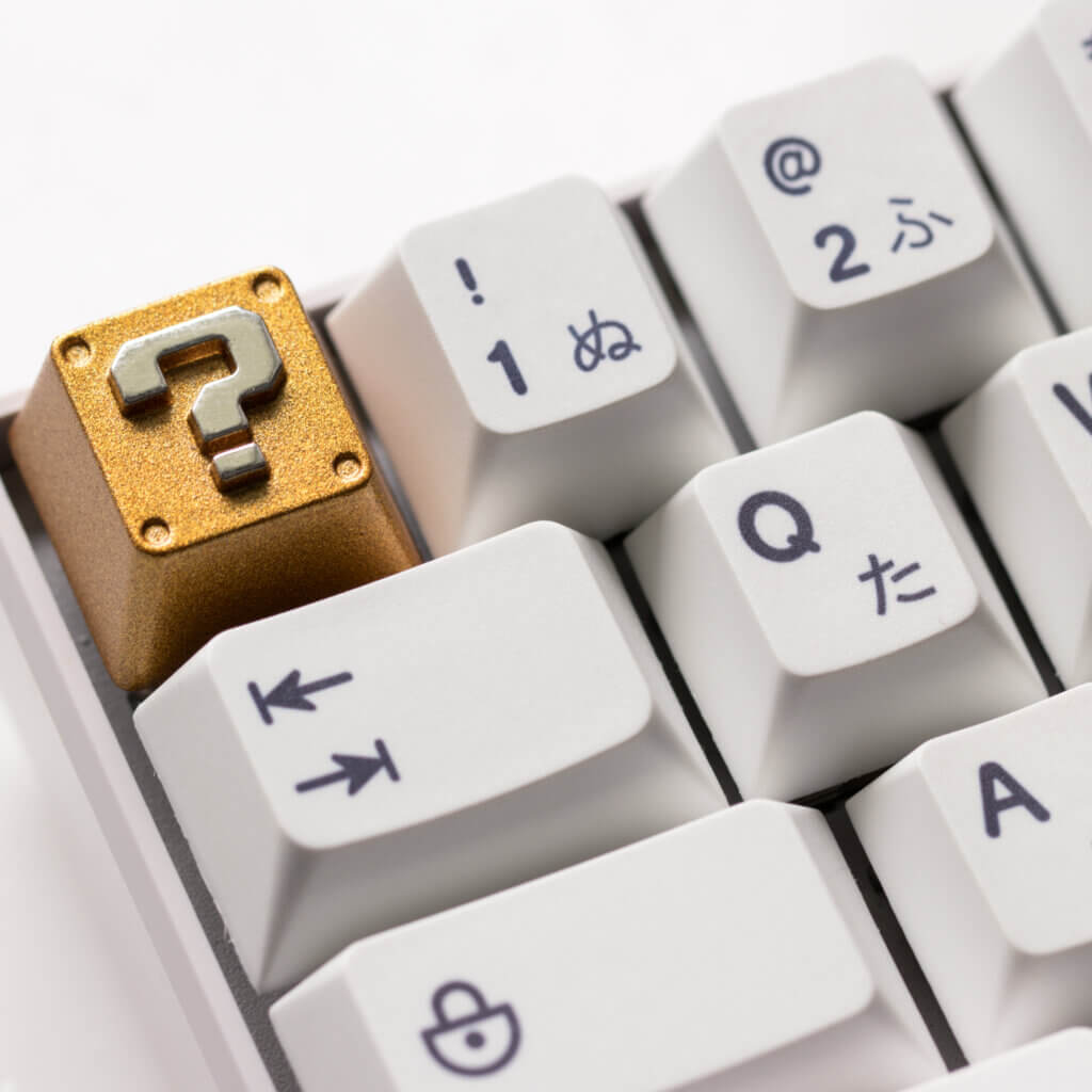 Mario Mystery Block Keycap – RoyalKeycaps