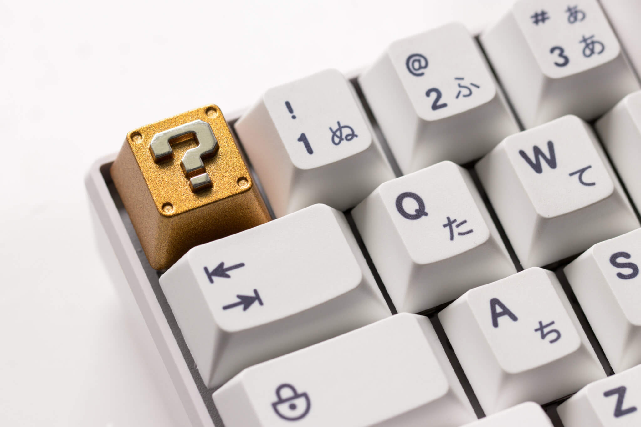 Mario Mystery Block Keycap – RoyalKeycaps