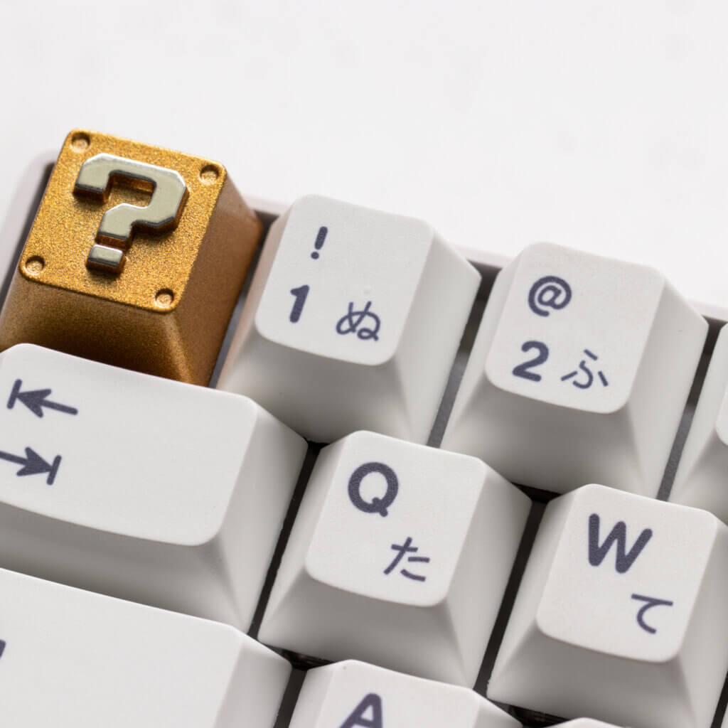 Mario Mystery Block Keycap – RoyalKeycaps