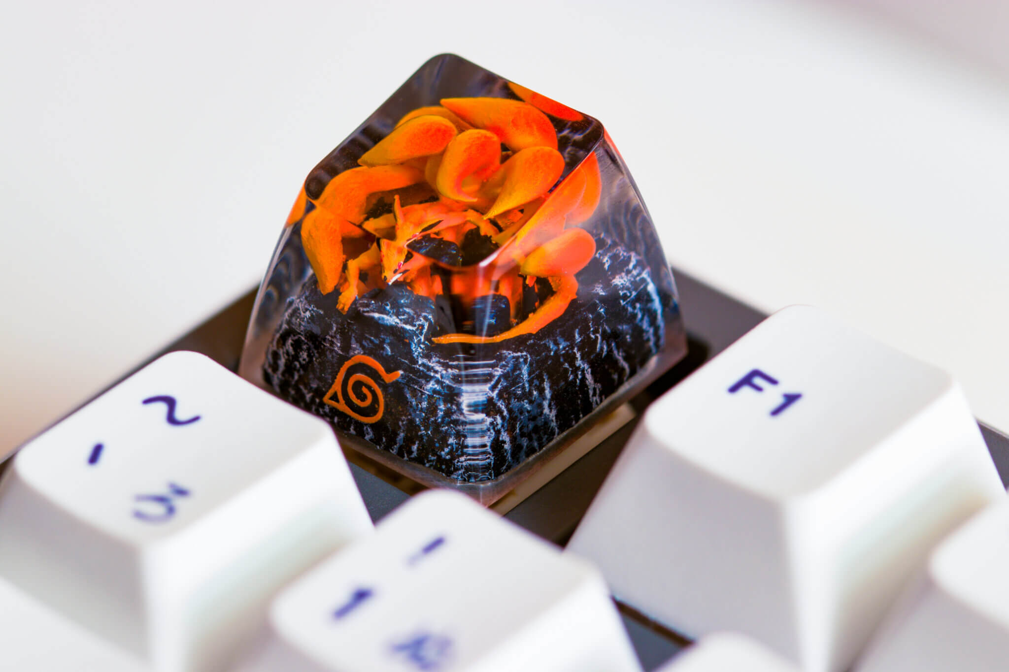 Naruto Ninetails Resin Keycap – RoyalKeycaps