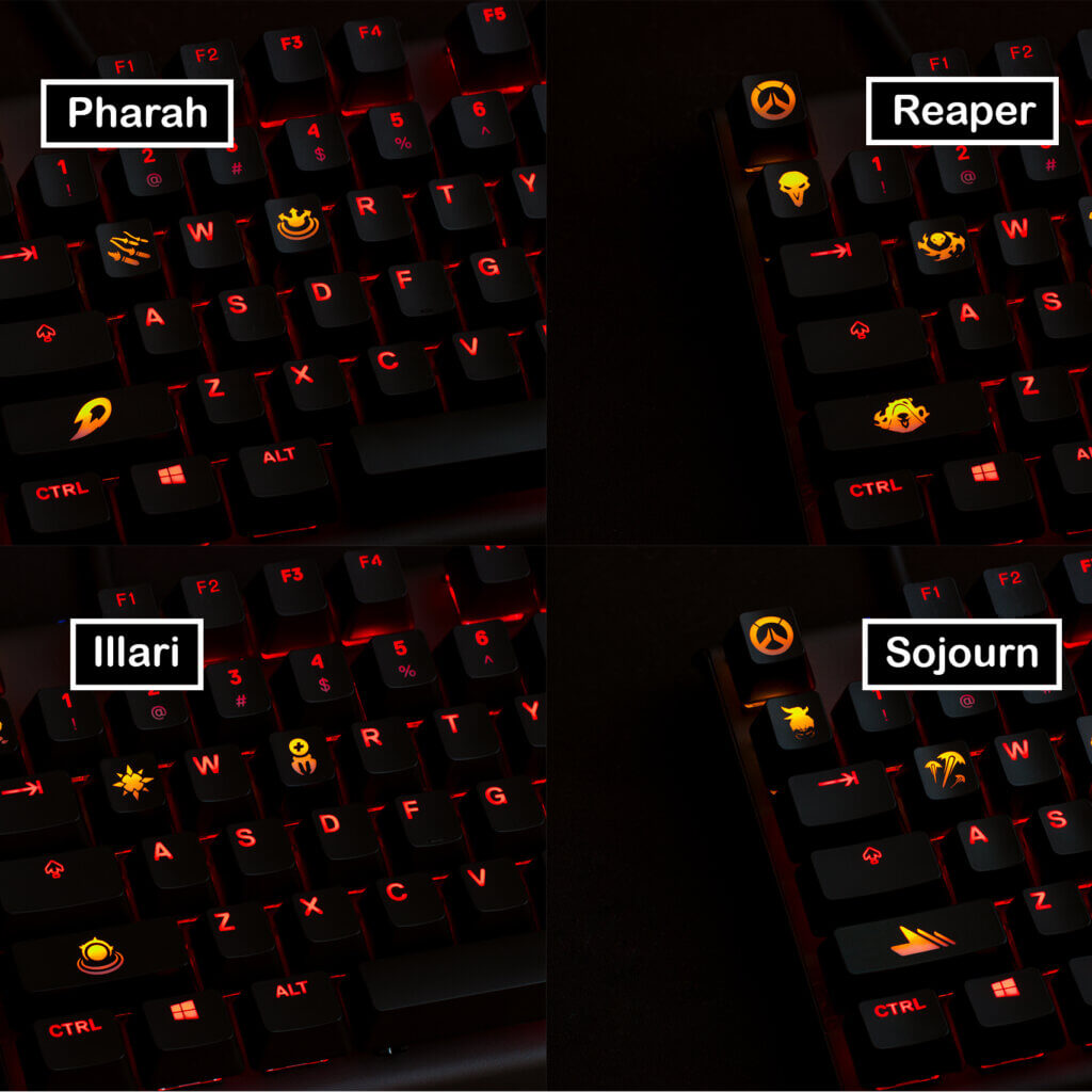 Overwatch Keycap Set – RoyalKeycaps