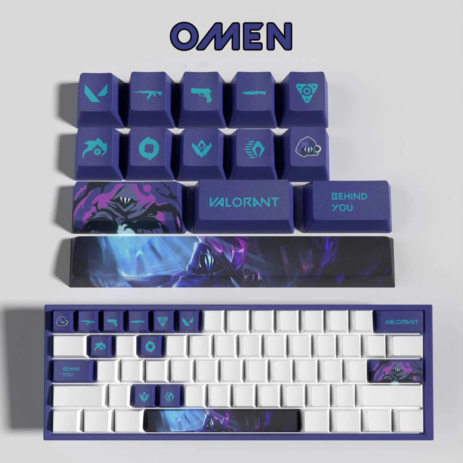 Valorant Agent Keycap Set – RoyalKeycaps