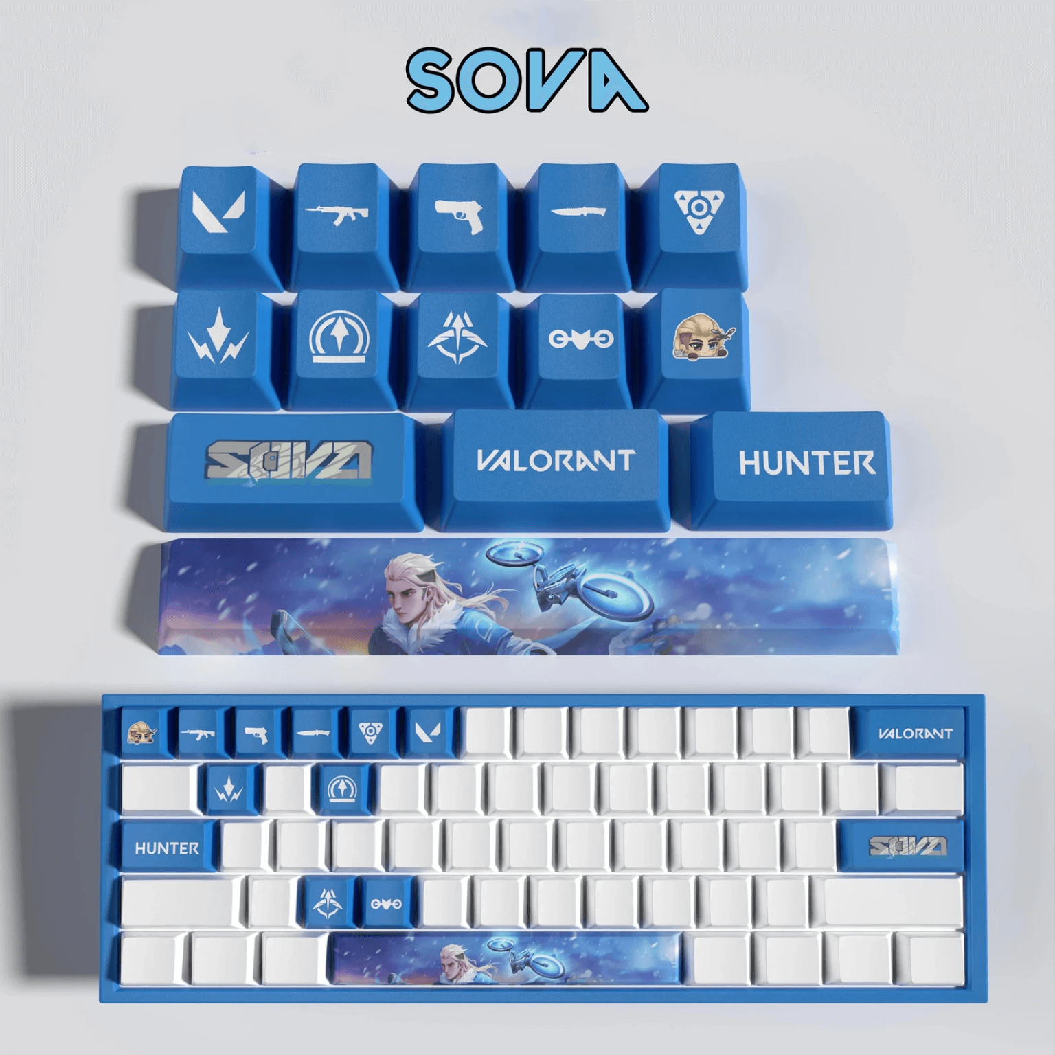 Valorant Agent Keycap Set – RoyalKeycaps