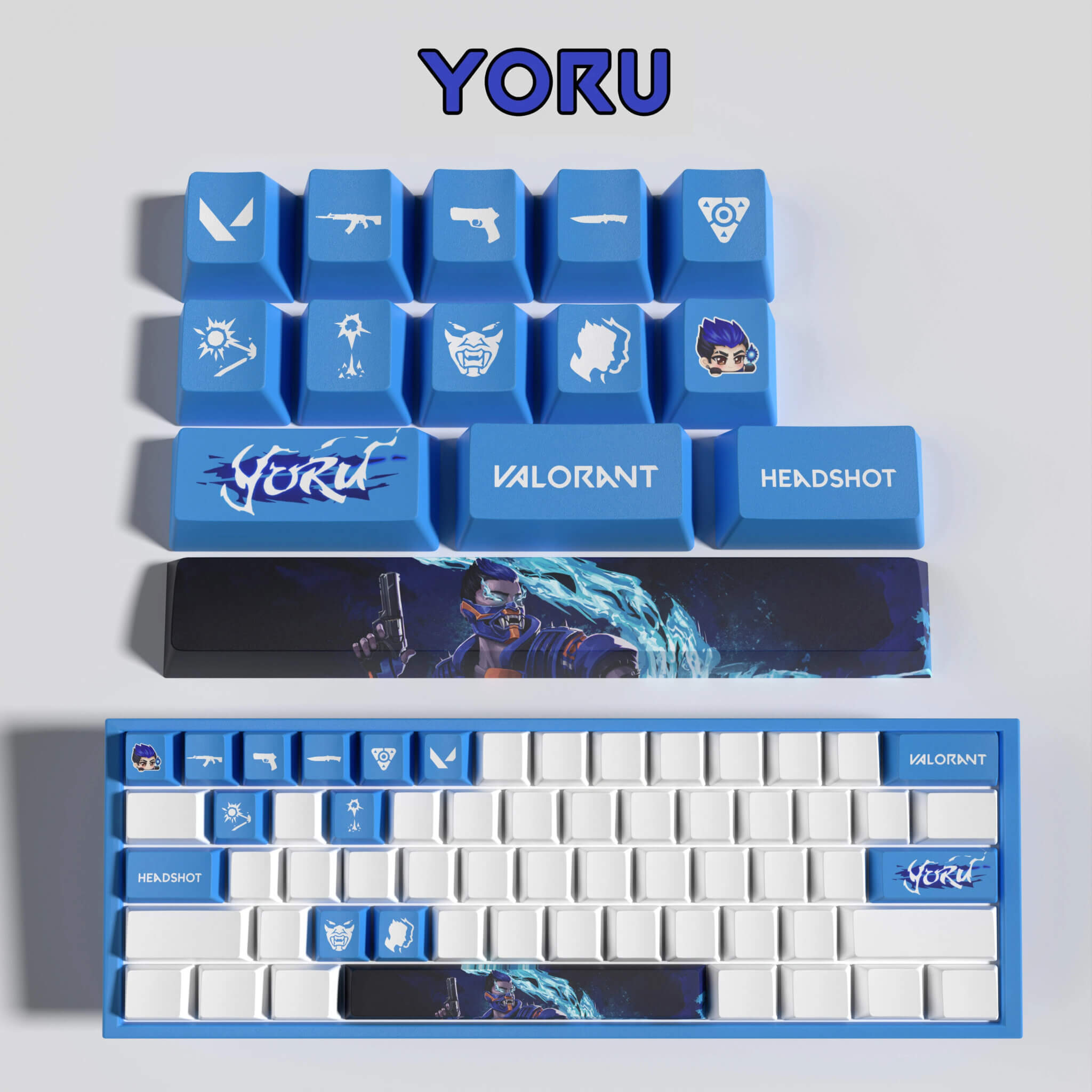 Valorant Agent Keycap Set – RoyalKeycaps