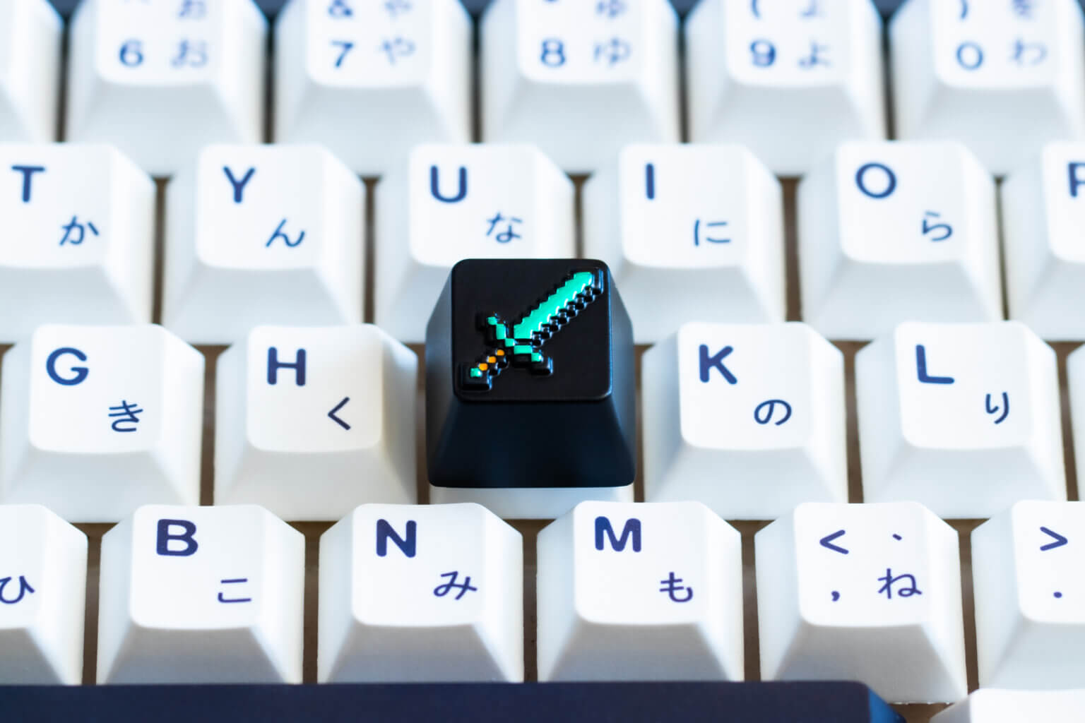 Minecraft Diamond Sword Keycap – RoyalKeycaps