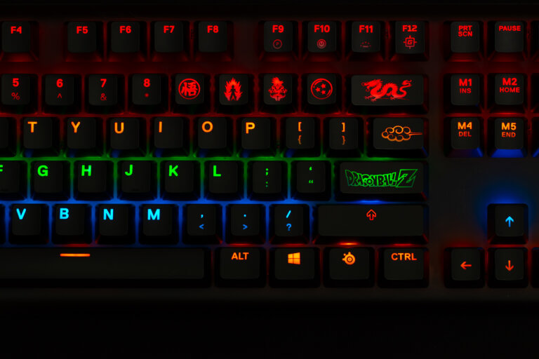 Dragon Ball Z Keycap Set – RoyalKeycaps