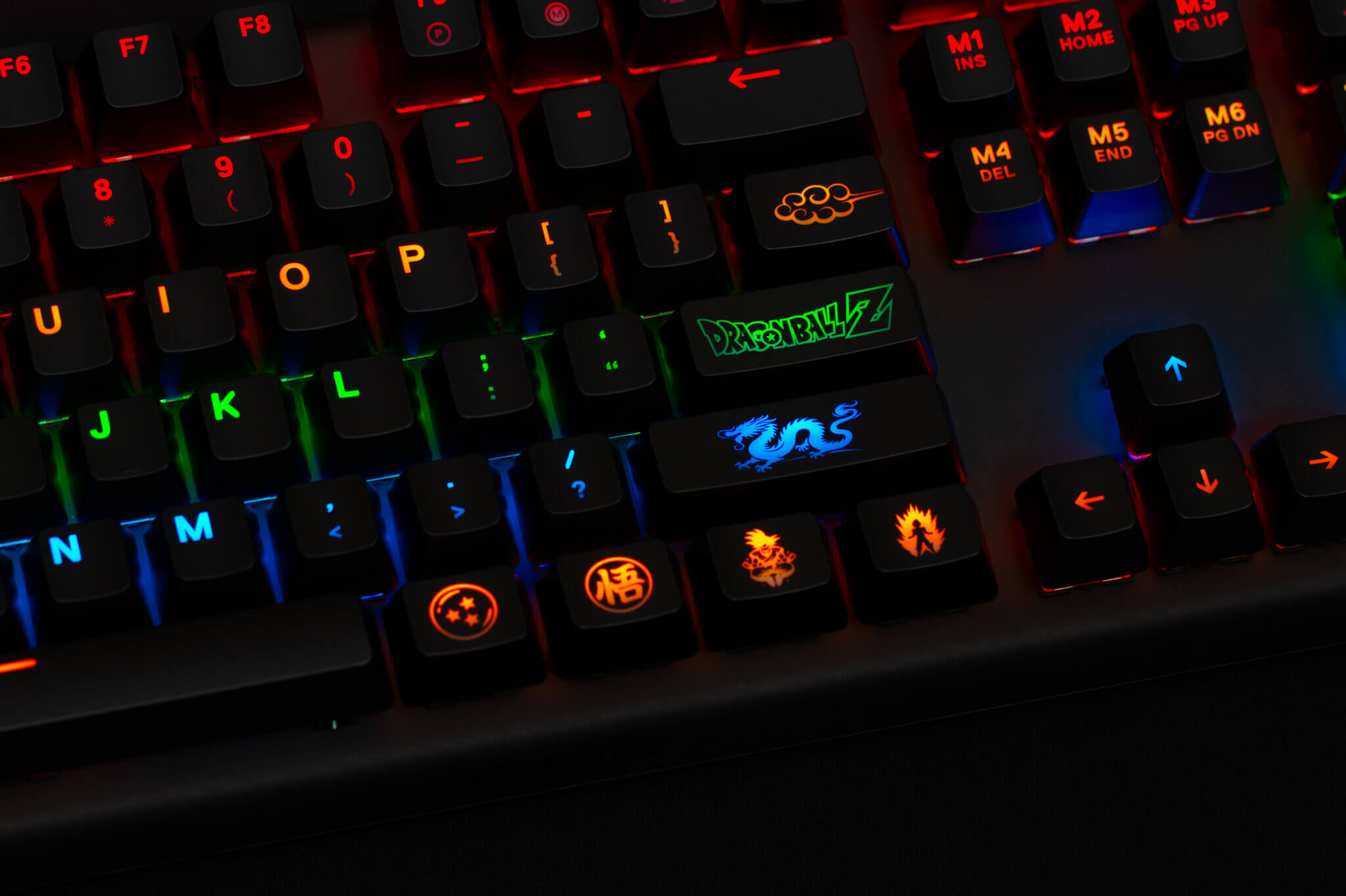 Dragon Ball Z Keycap Set - RoyalKeycaps