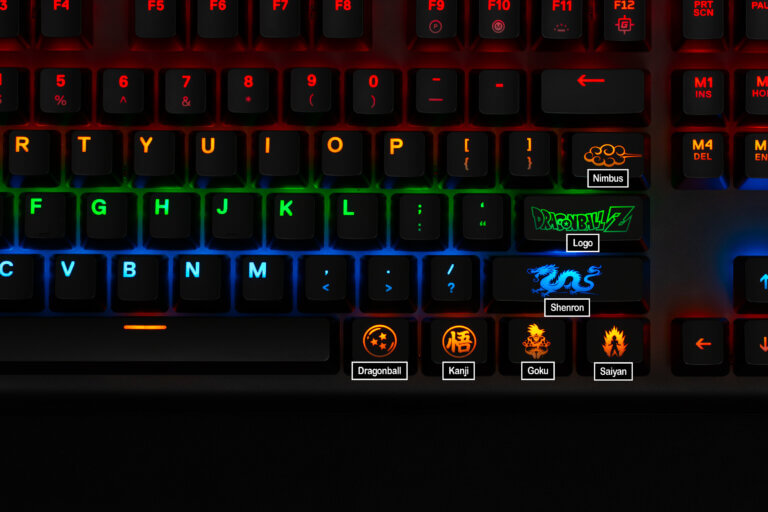 Dragon Ball Z Keycap Set – RoyalKeycaps