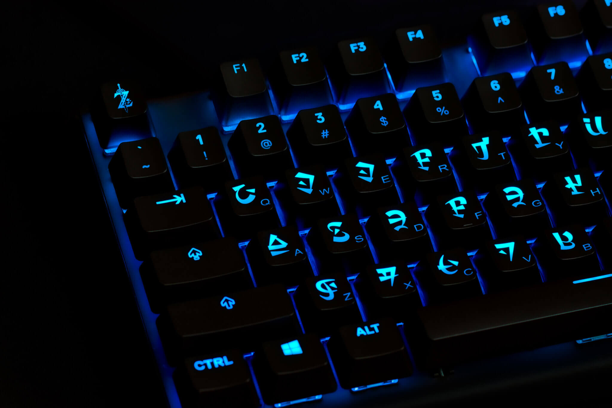 Zelda Hylian Alphabet Keycap Set – RoyalKeycaps