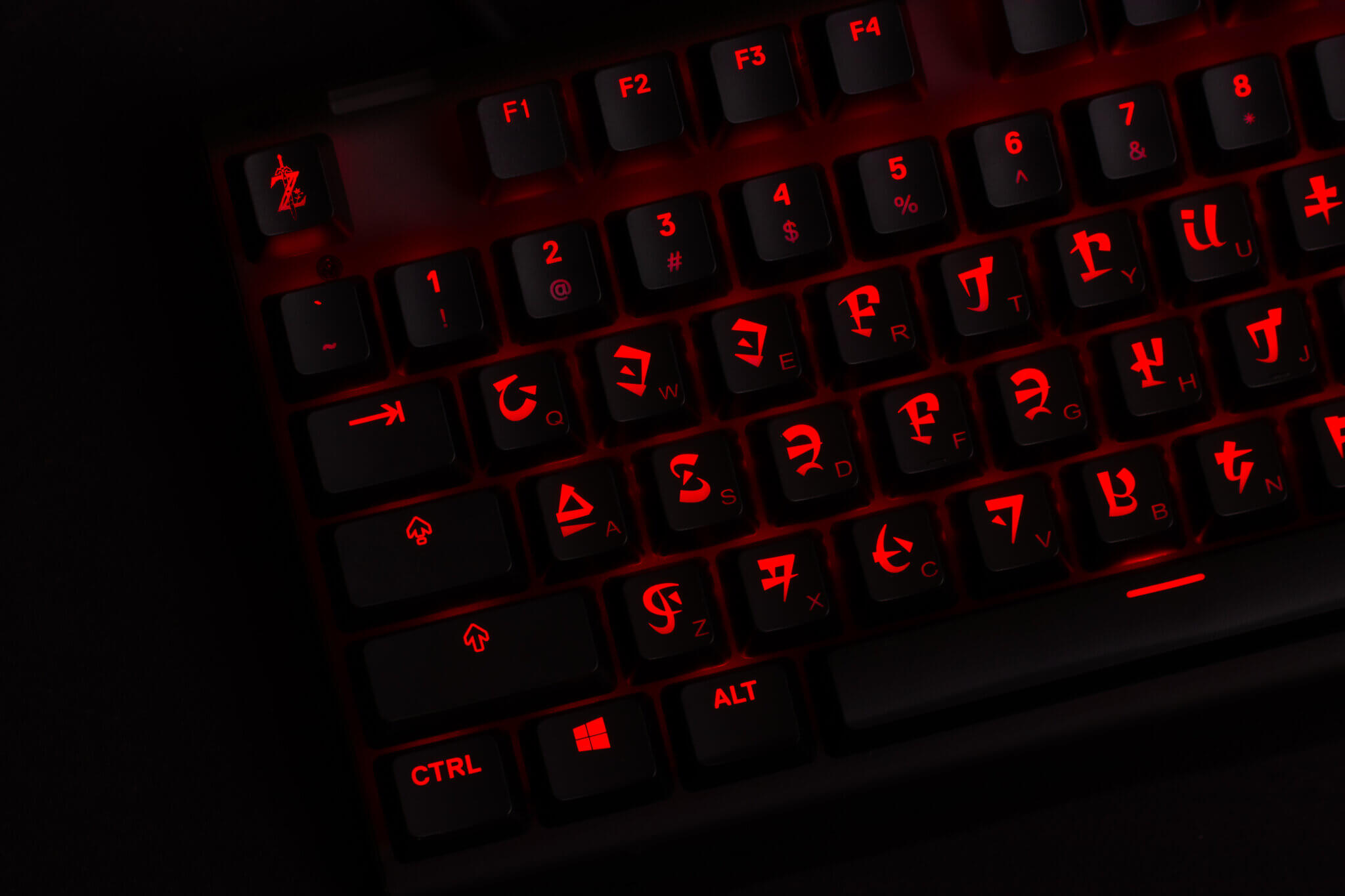 Zelda Hylian Alphabet Keycap Set – RoyalKeycaps