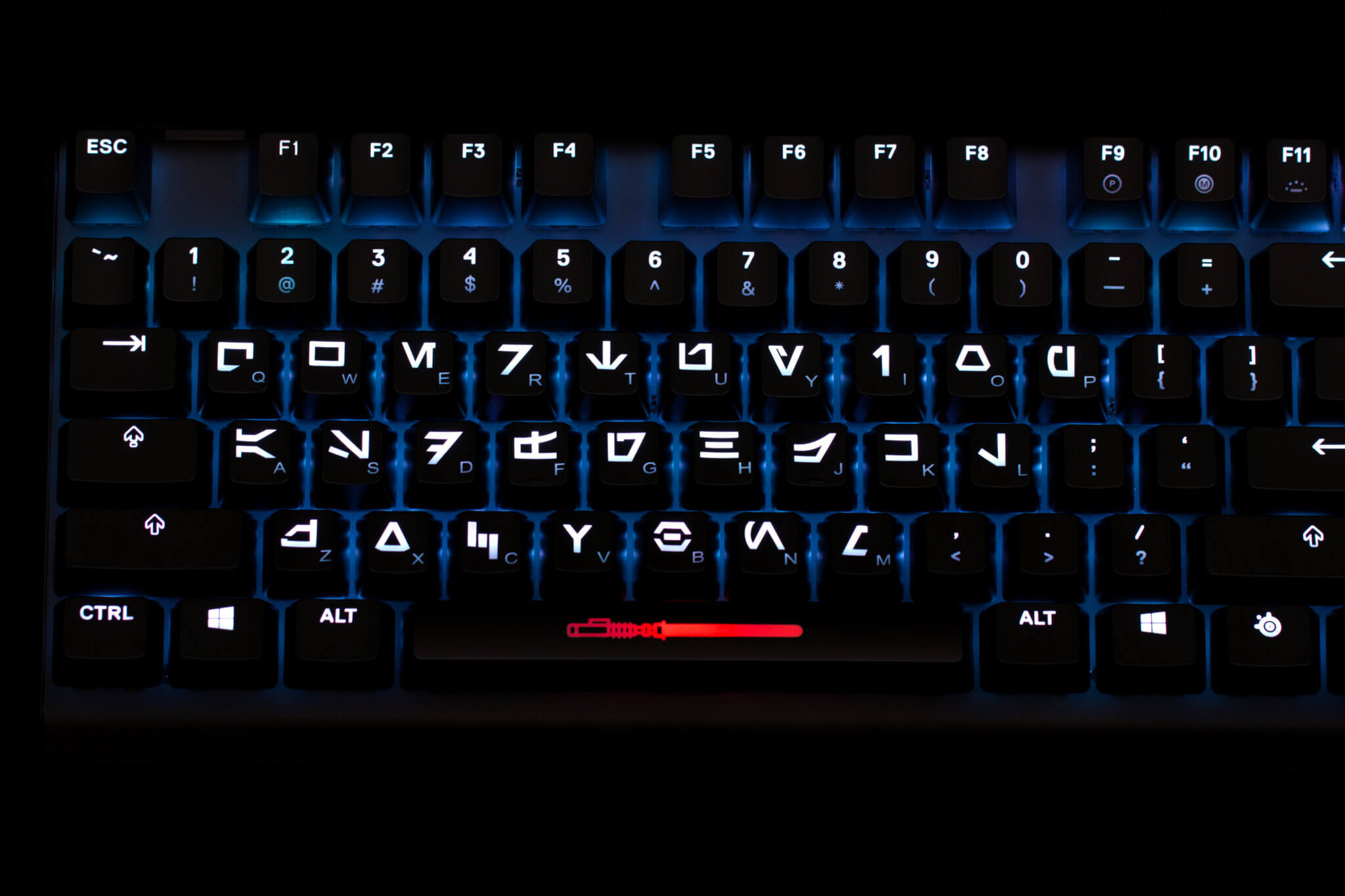 Star Wars Aurabesh Alphabet Keycap Set – RoyalKeycaps