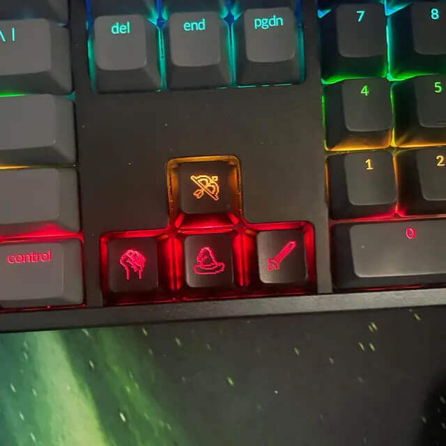 Old School Runescape Keycap Set – RoyalKeycaps